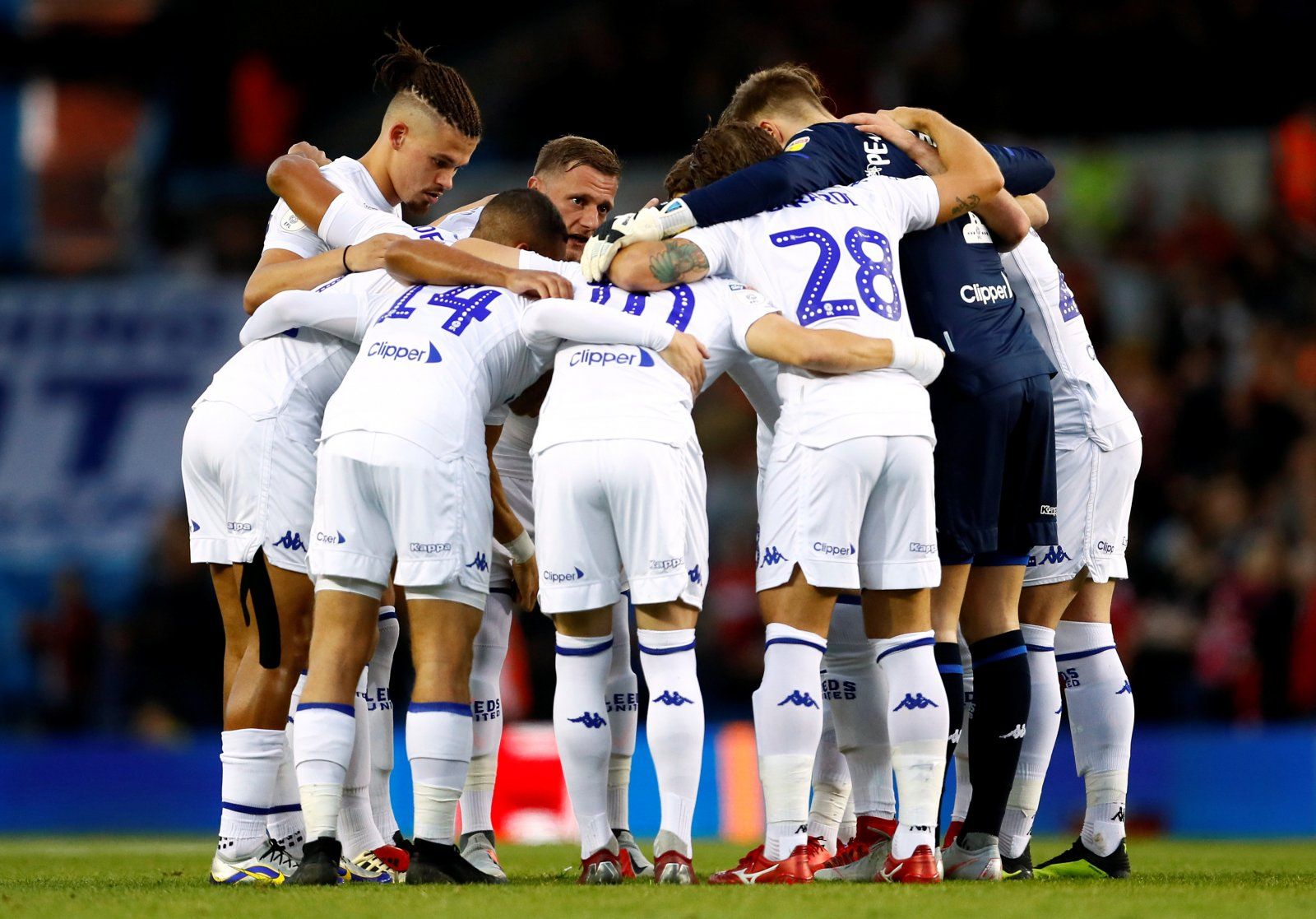 Time is up: The Leeds players surely edging closer to an Elland Road exit
