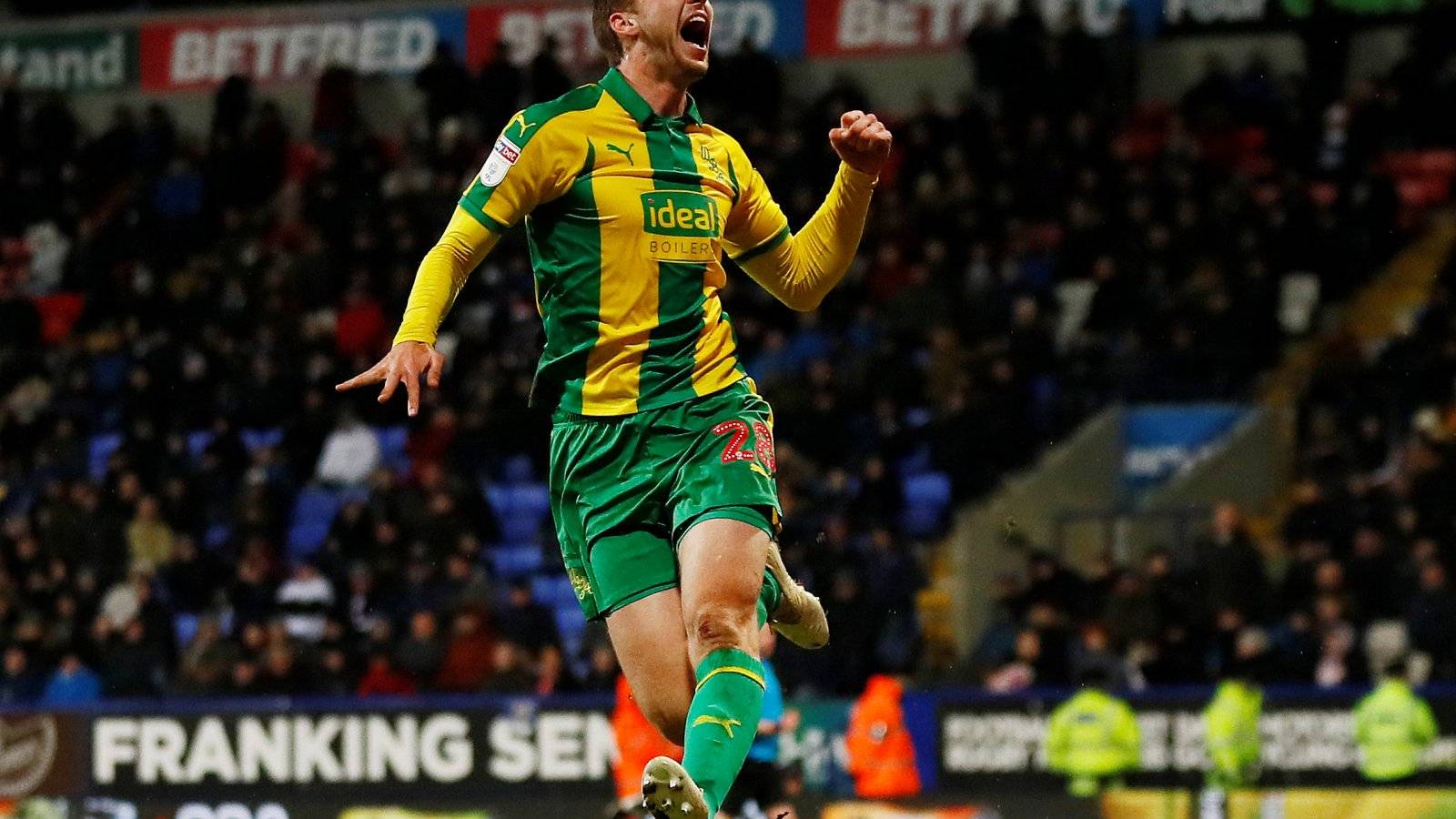 How has Sam Field been getting on away from West Brom recently?