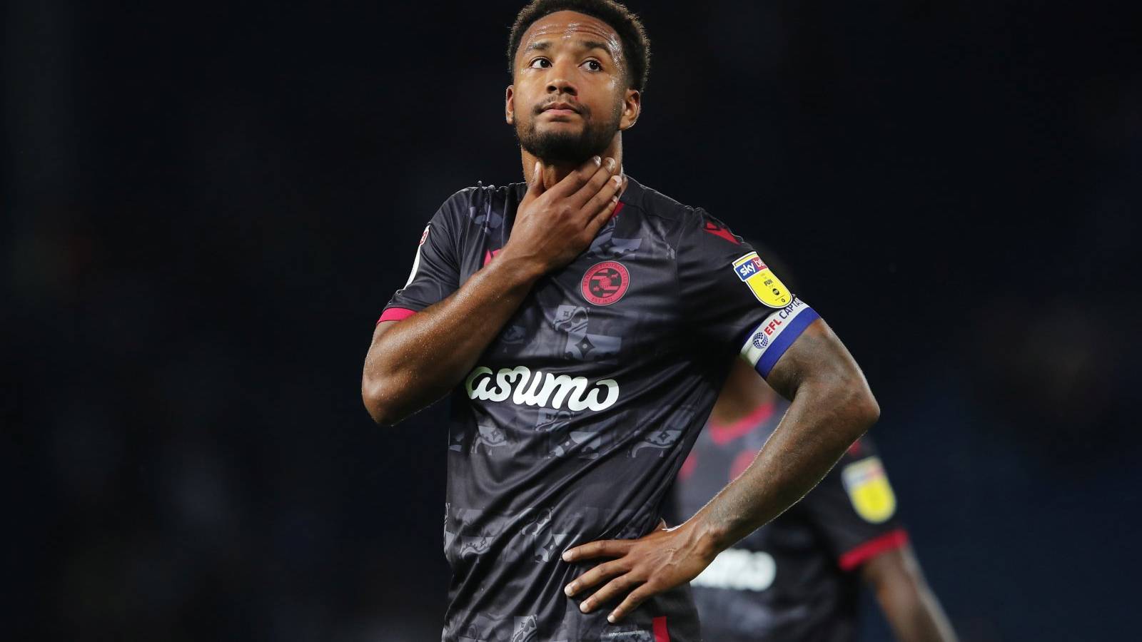 Liam Moore reacts to big moment for Michael Olise at Reading