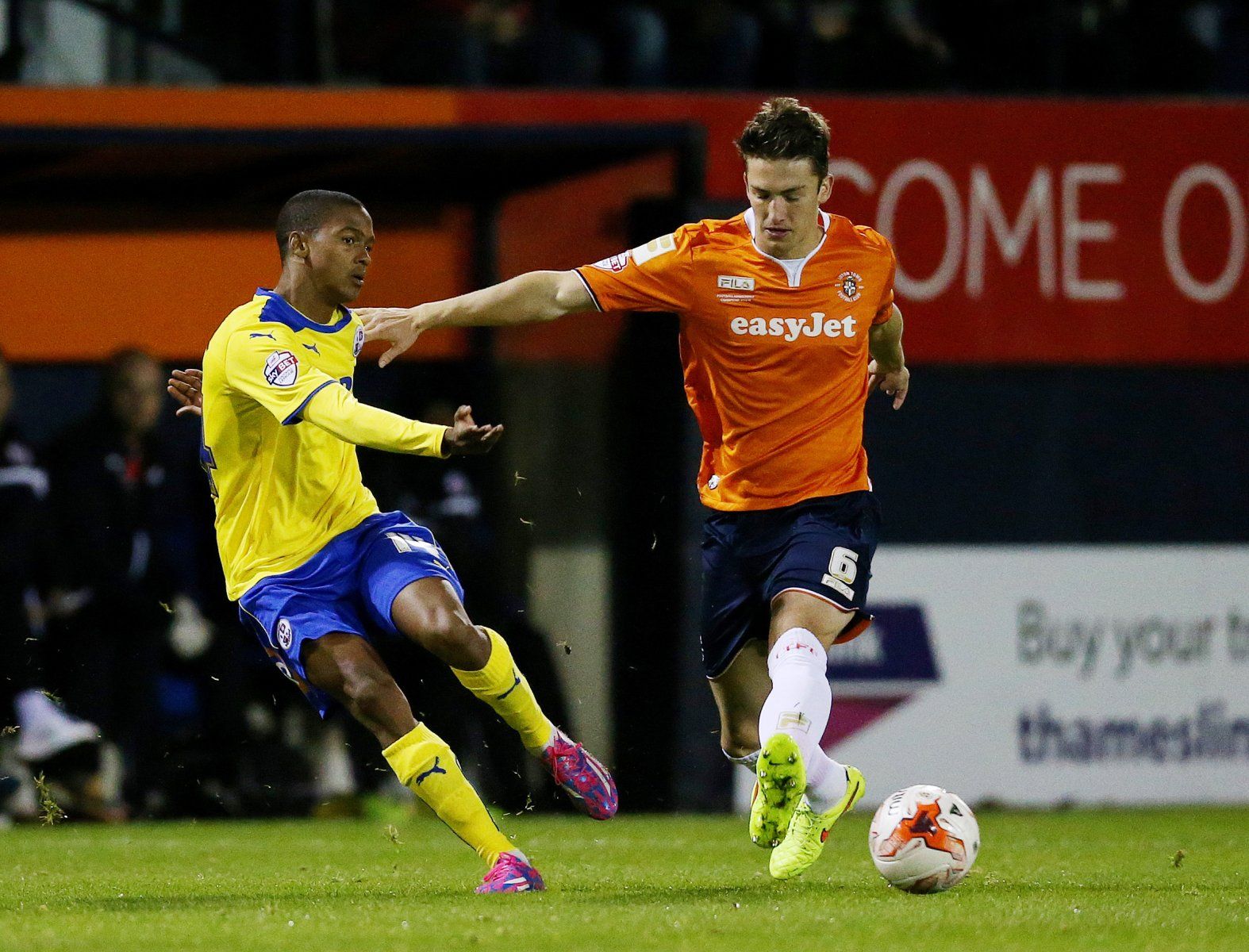 How is Alex Lacey getting on since leaving Luton Town?