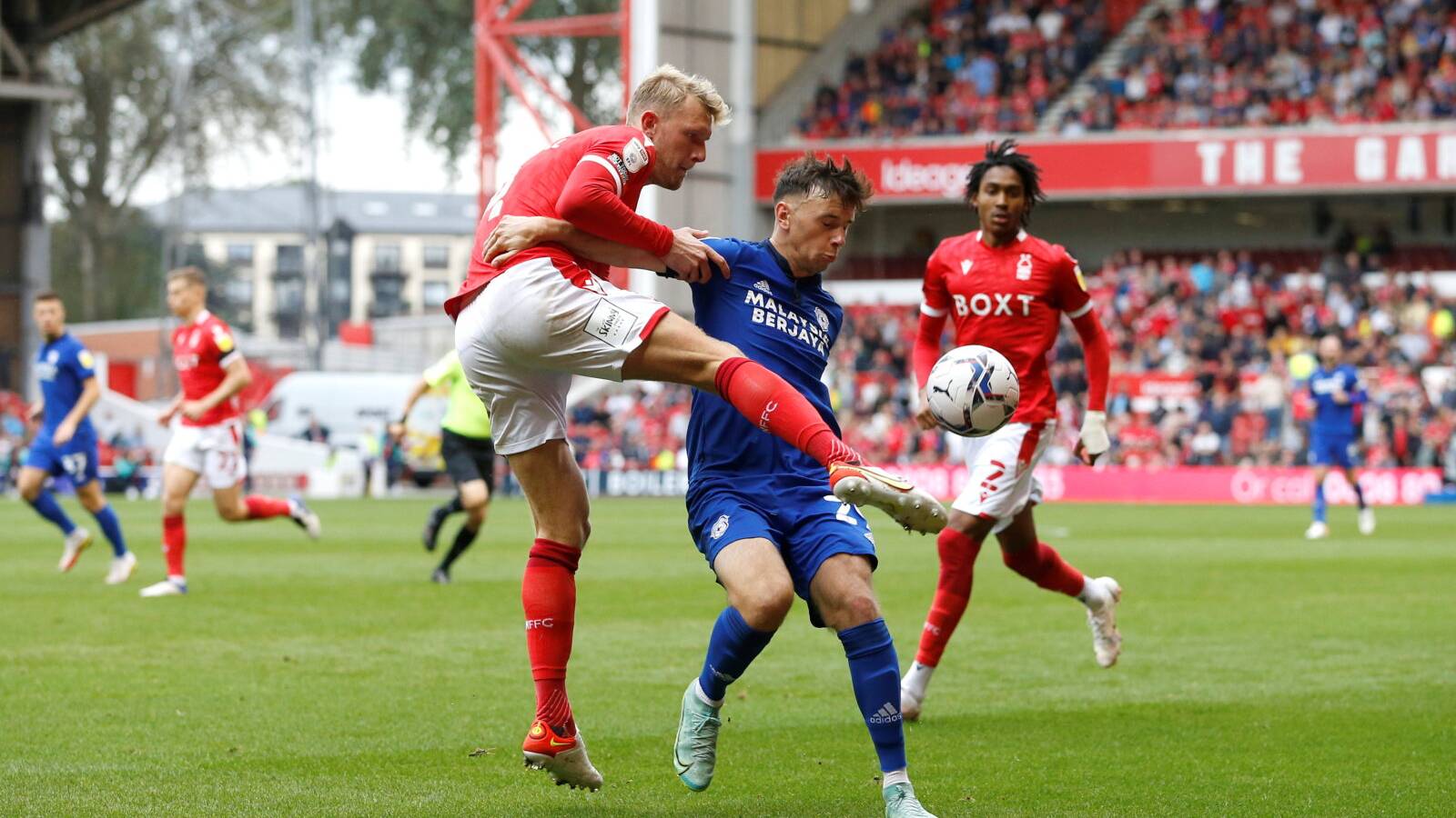 Mark Harris shares message with Cardiff City's supporters after netting ...
