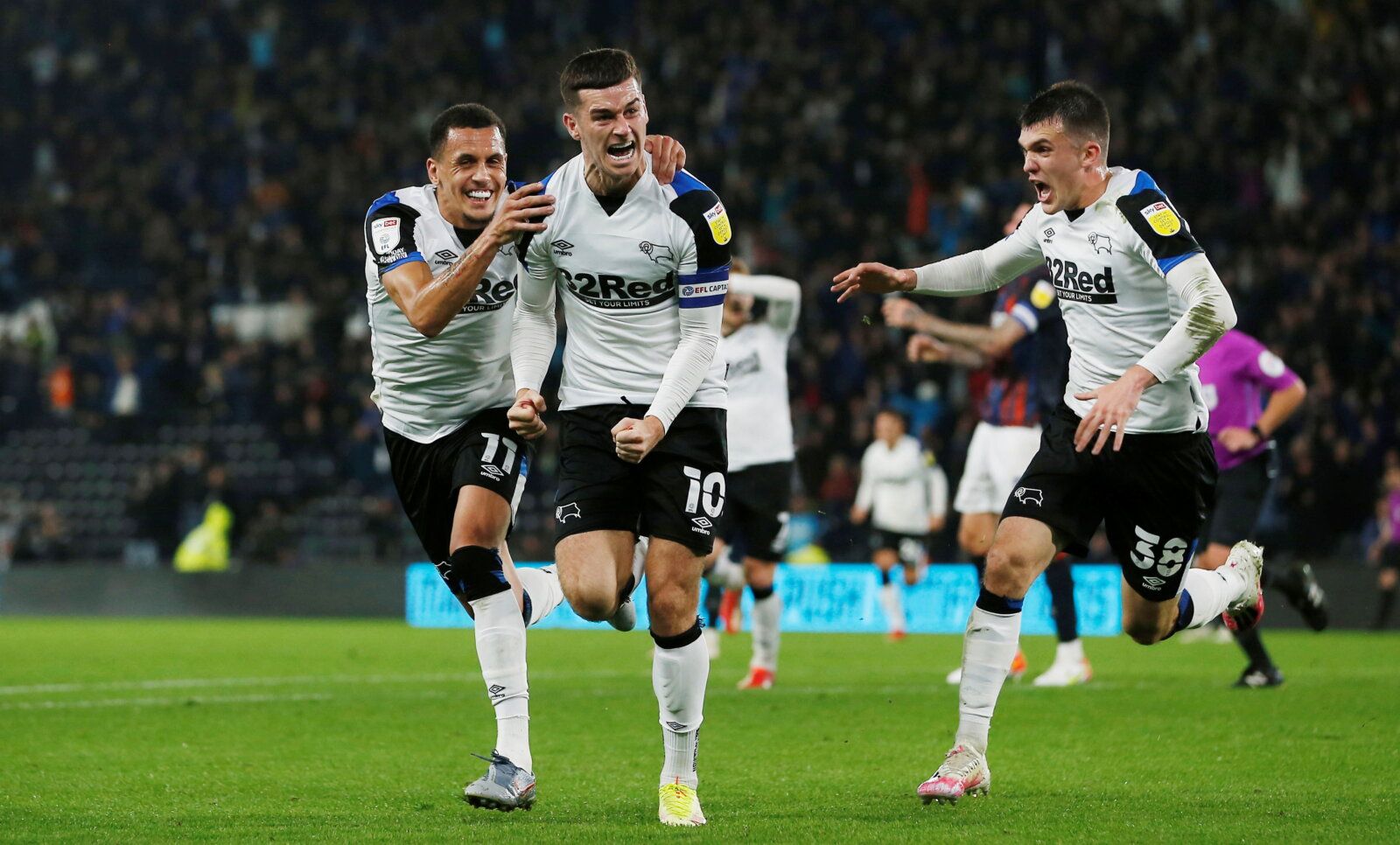 One winner and one loser from Derby County's squad so far this season