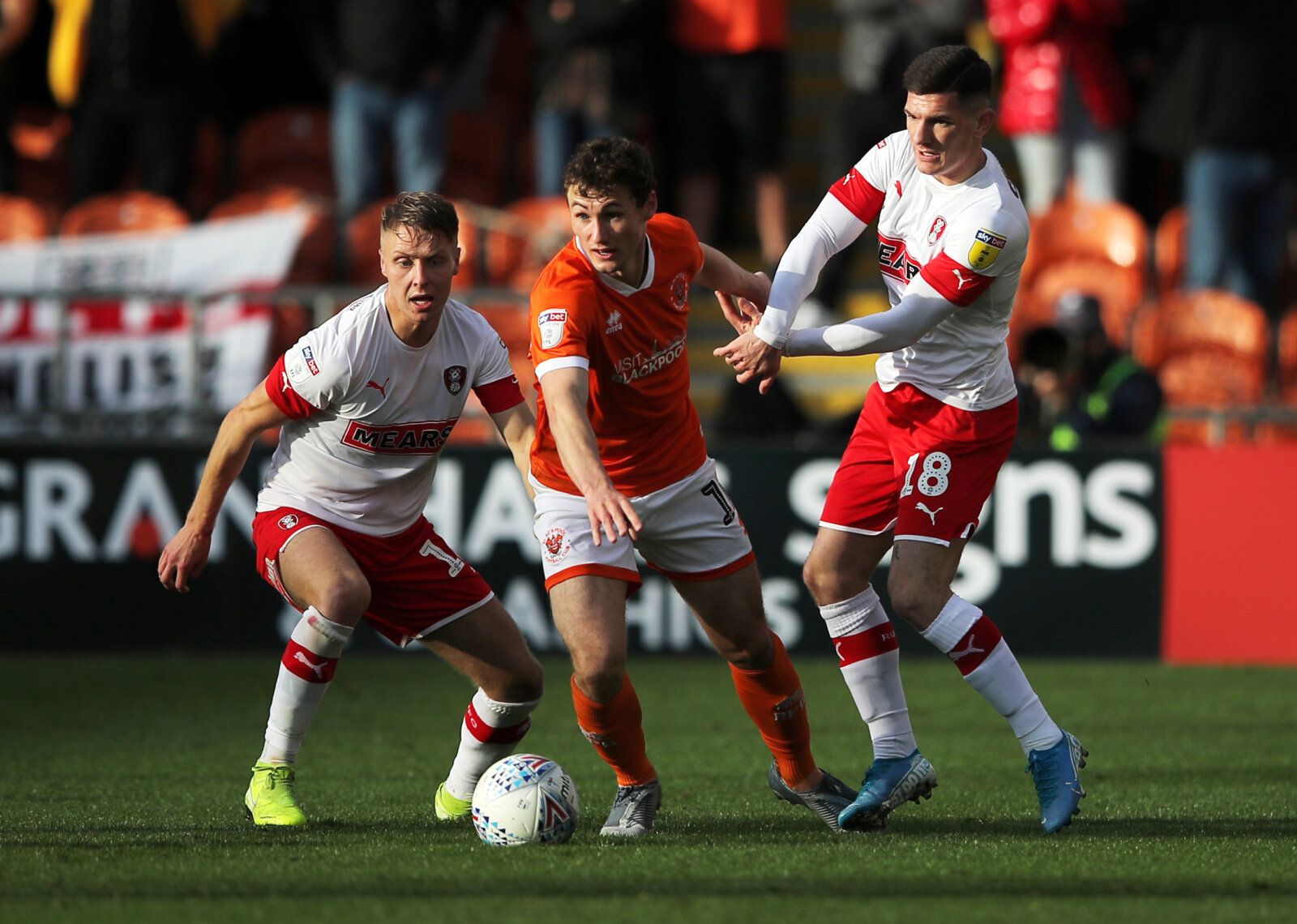 Blackpool open to midfielder's departure as League One duo circle