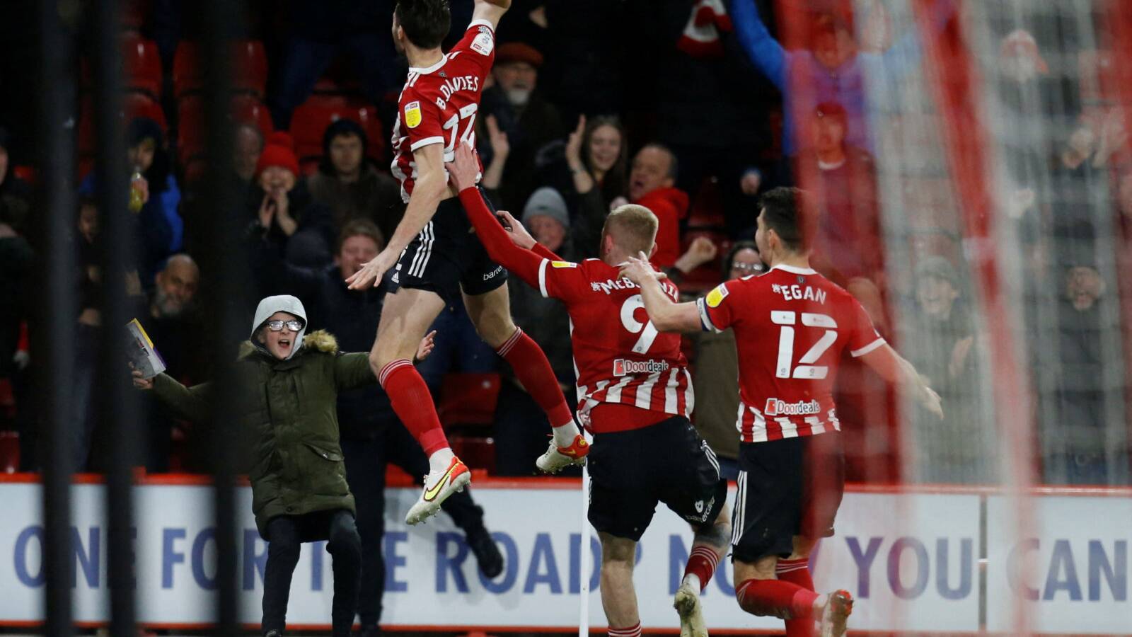 Ben Davies shares his reaction to Sheffield United's dramatic 1-0 win ...