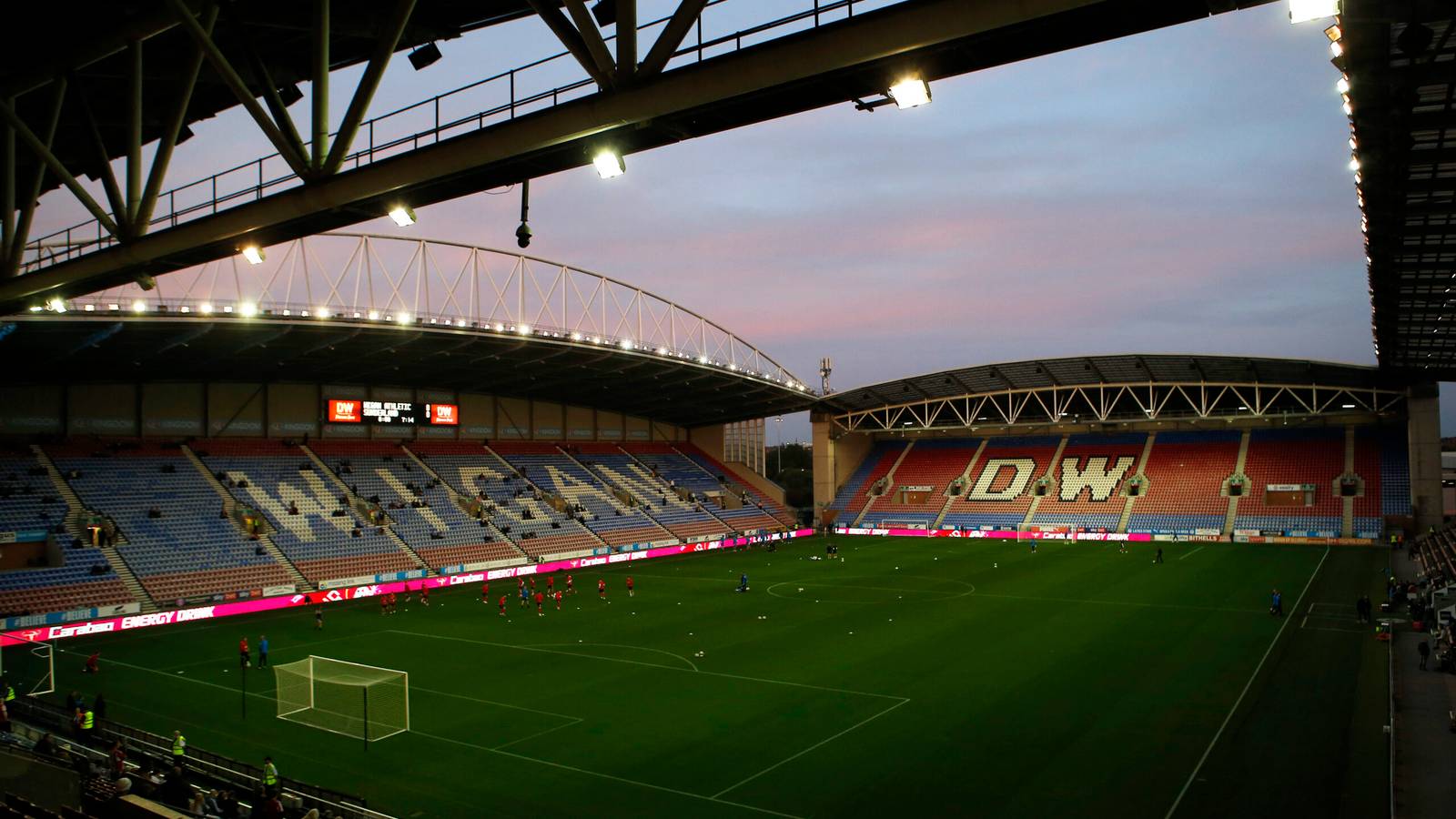 How Wigan Athletic's average home attendance compares to the rest of ...