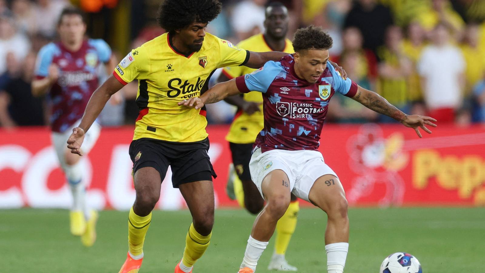 How is Hamza Choudhury getting on away from Leicester City at Watford?