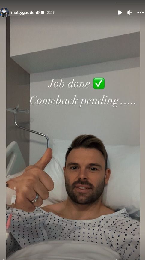 Matty Godden sends Coventry City message after injury setback