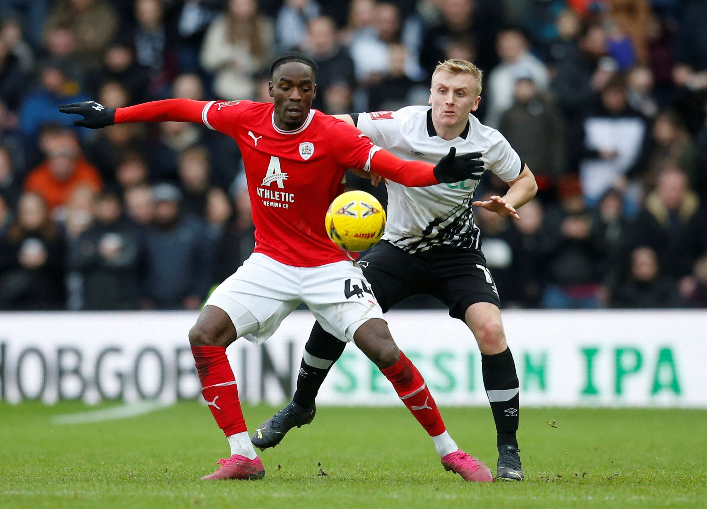 Louie Sibley shares message with Derby County supporters after netting ...