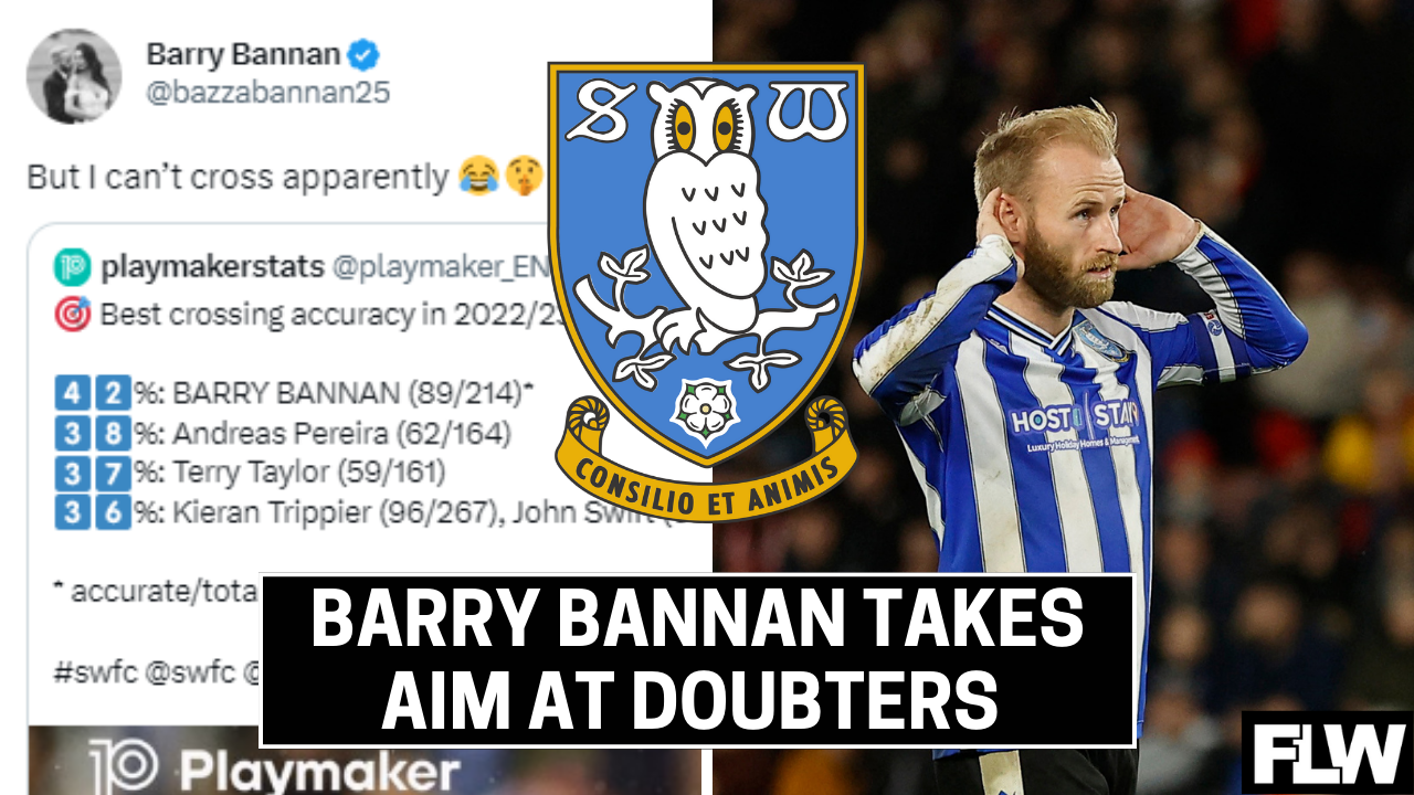Sheffield Wednesday's Barry Bannan takes aim at doubters