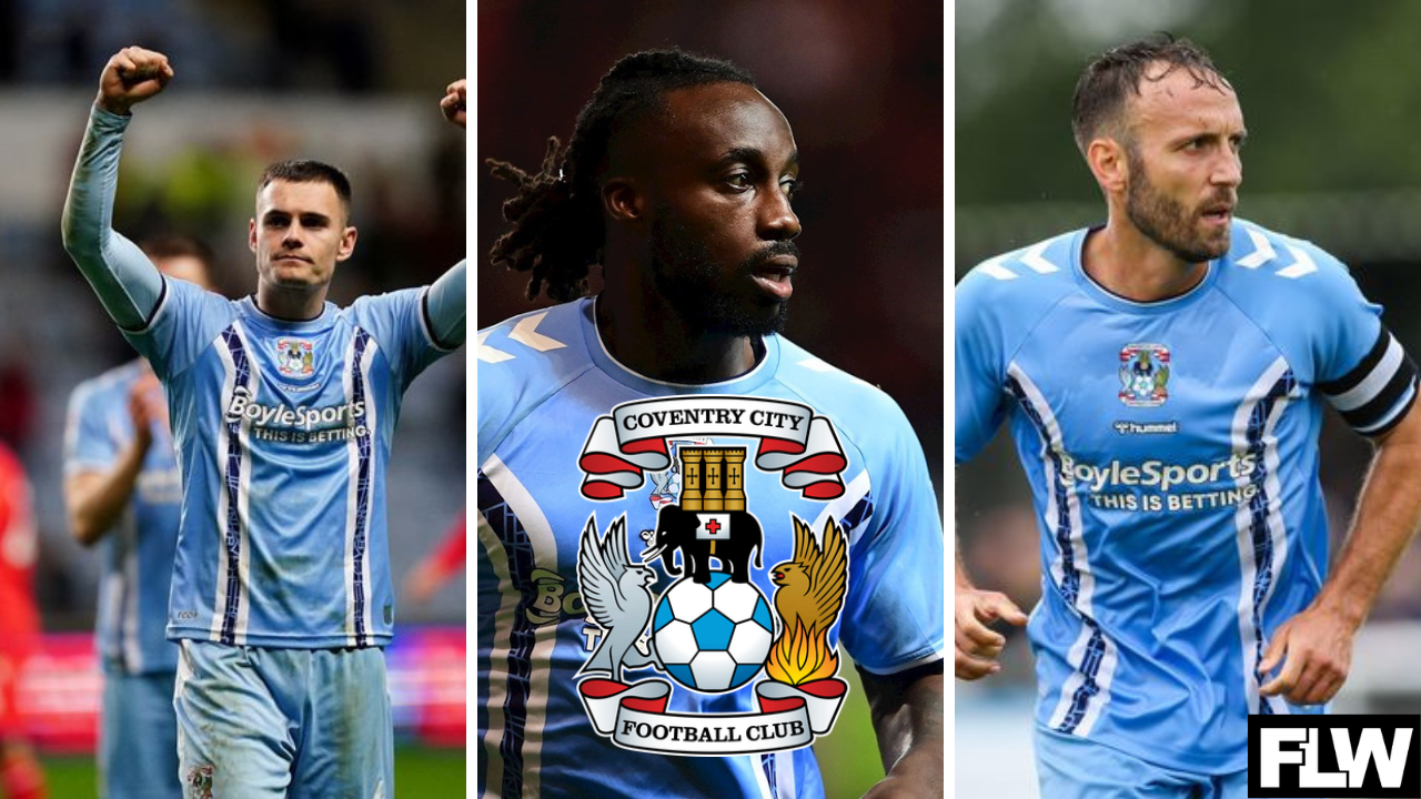 The 5 Coventry City players currently set to leave on a free this summer