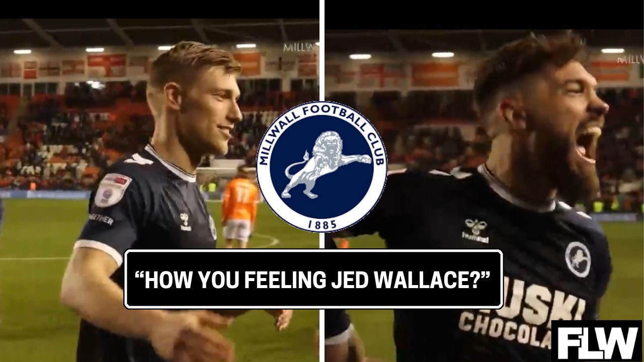 Millwall fans are loving post-Blackpool footage