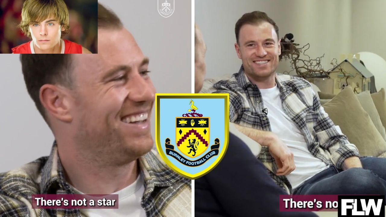 Burnley drop hilarious Ashley Barnes footage