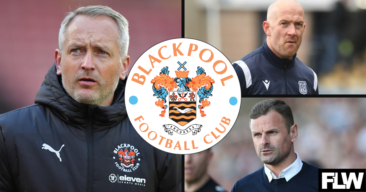 Three names emerge in Blackpool FC manager hunt