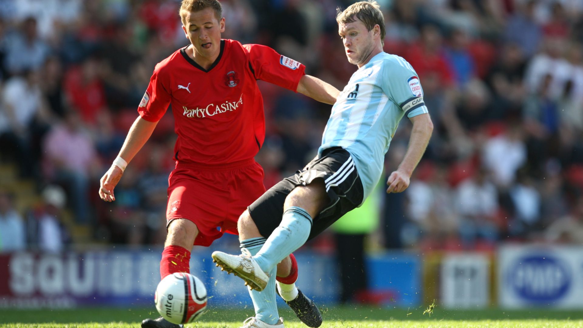 Harry Kane and John Terry react after Leyton Orient secure promotion