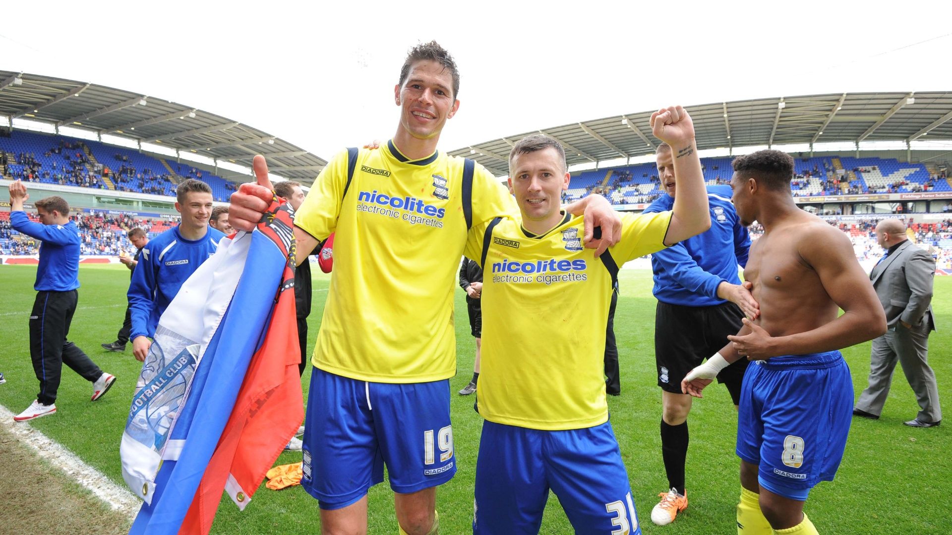 Birmingham fans react to footage of limbs v Bolton in 2014
