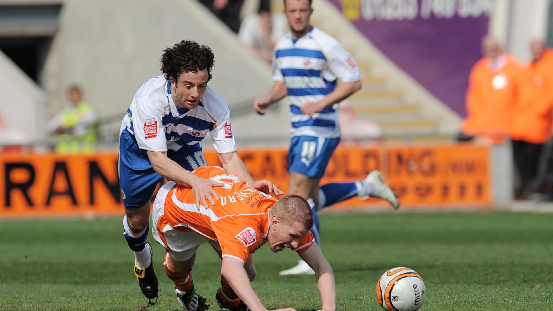 Stephen Hunt reacts to Reading FC's relegation