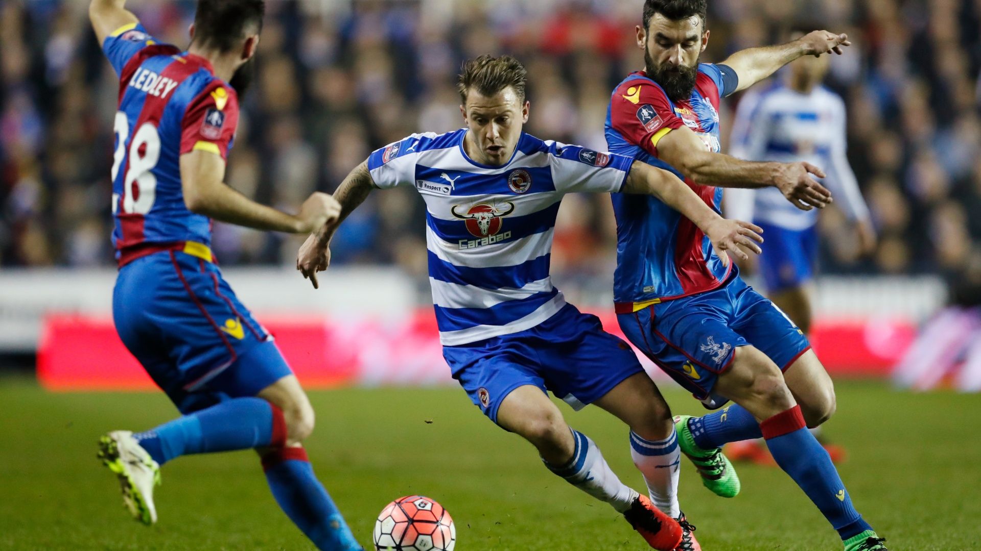 Simon Cox reacts as Reading FC suffer relegation to League One