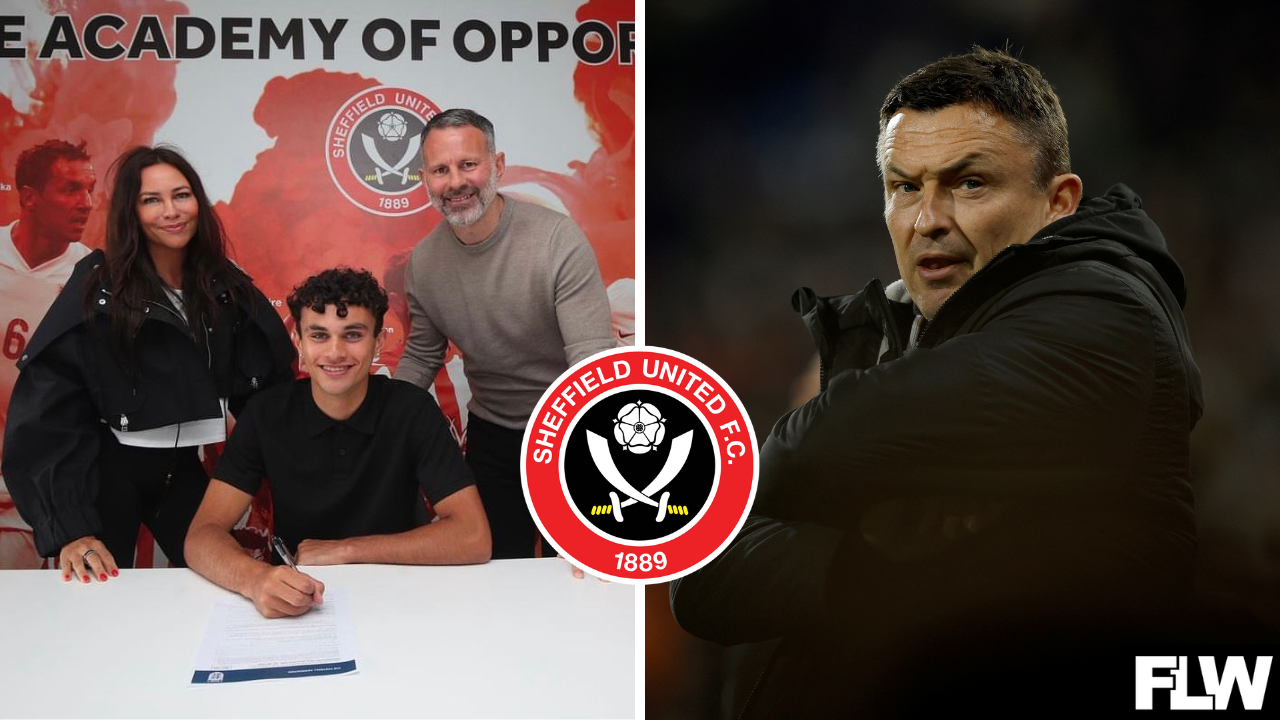 Ryan Giggs' son departs Man Utd to sign for Sheffield United