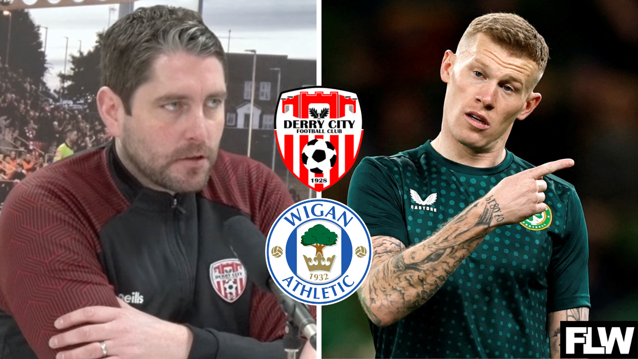 Derry City manager responds to James McClean transfer rumours