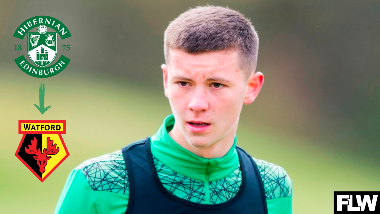 Watford in talks to sign Hibernian's Ethan Laidlaw