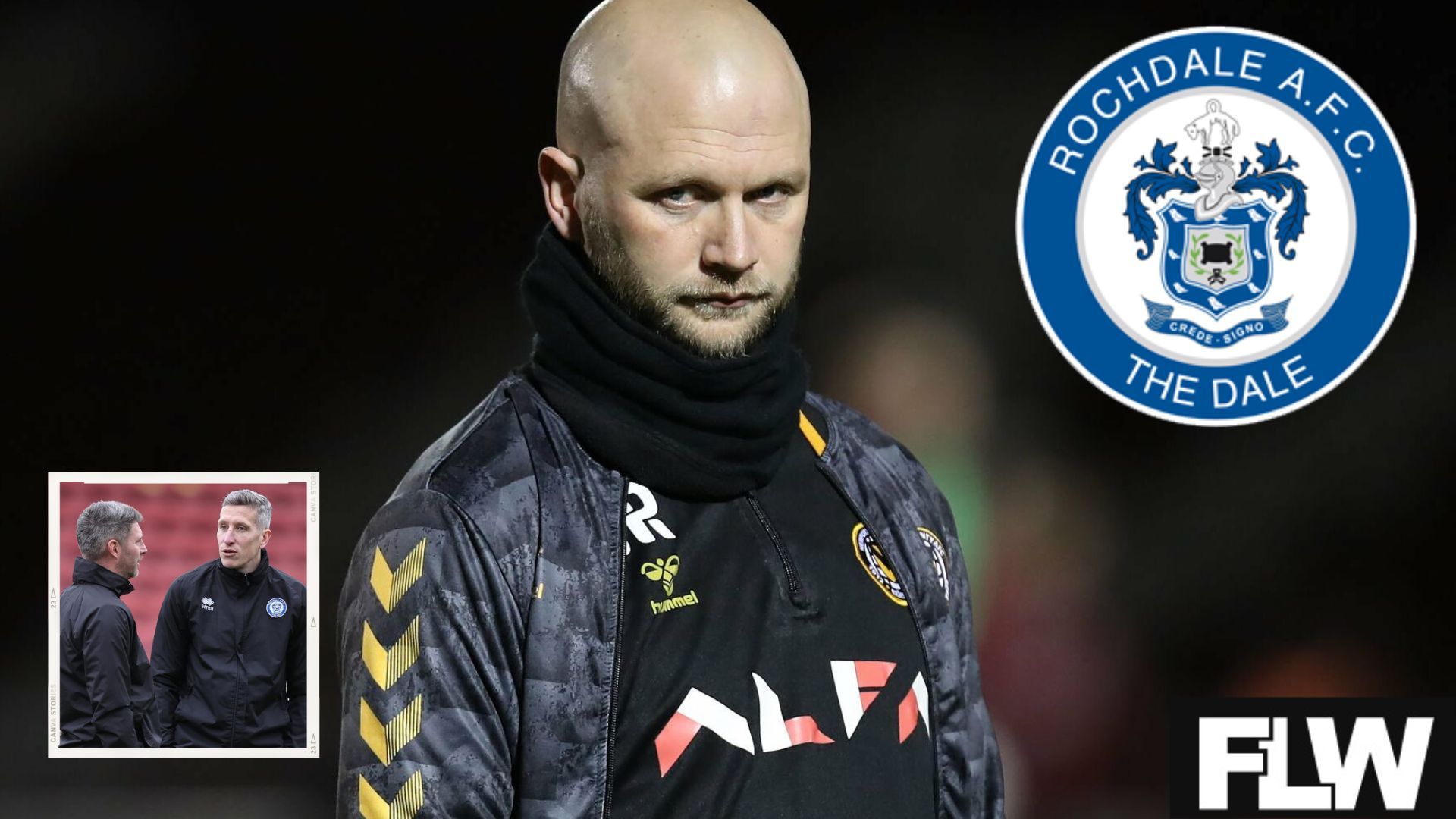 James Rowberry a leading contender for Rochdale vacancy