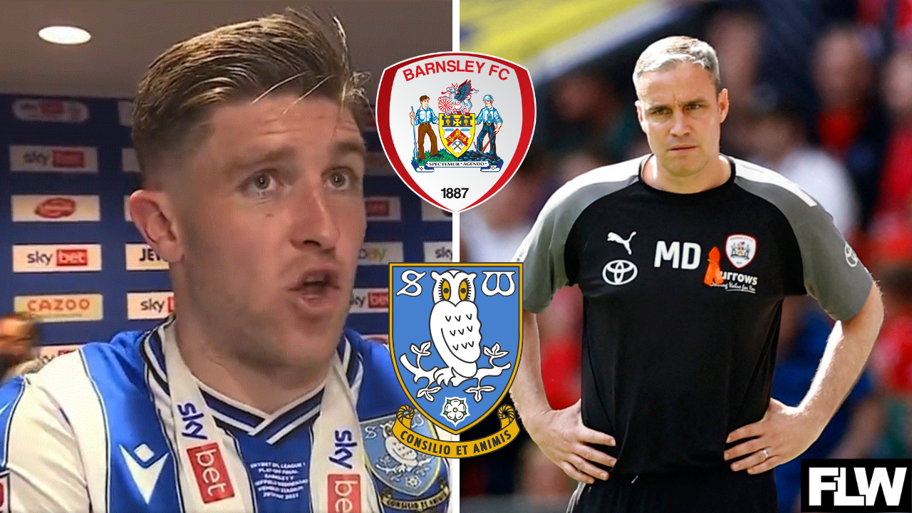 Sheffield Wednesday's Josh Windass on Barnsley boss Michael Duff