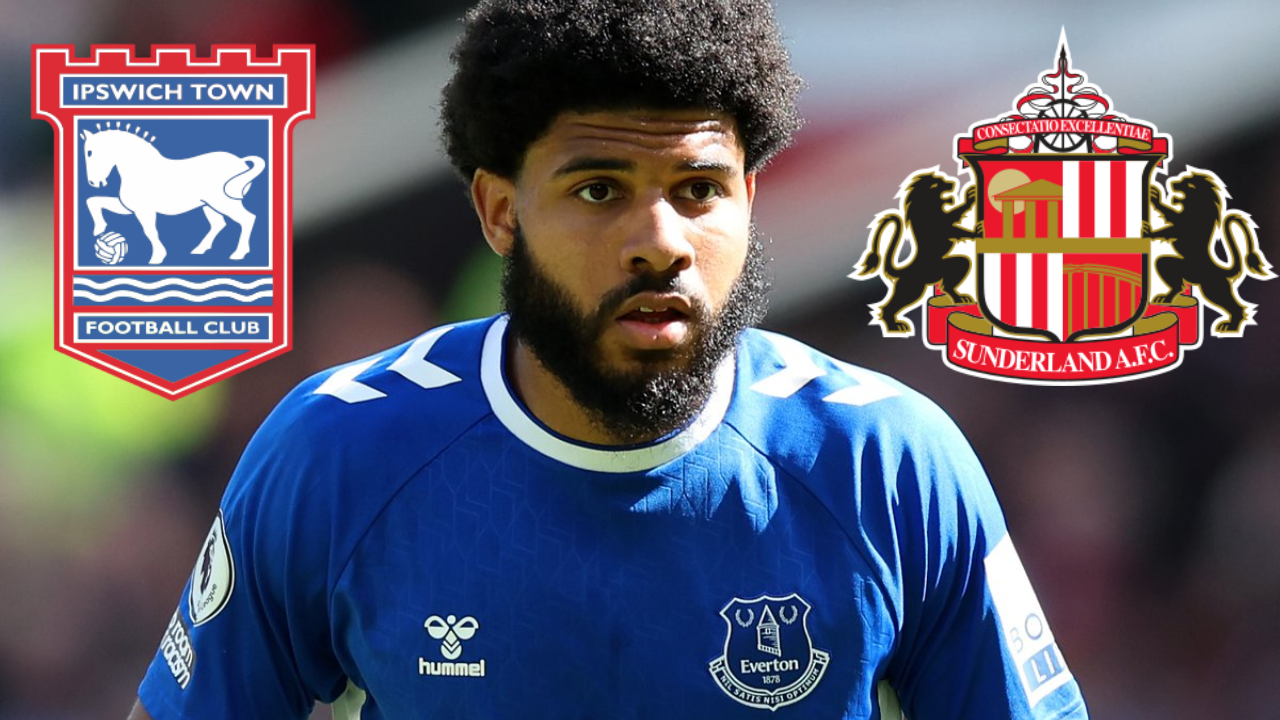 Ellis Simms update given as Sunderland and Ipswich circle Everton striker