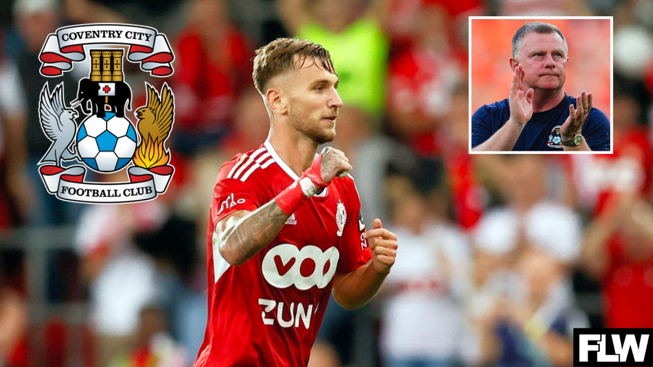 Standard Liege striker Denis Dragus on Coventry City transfer radar