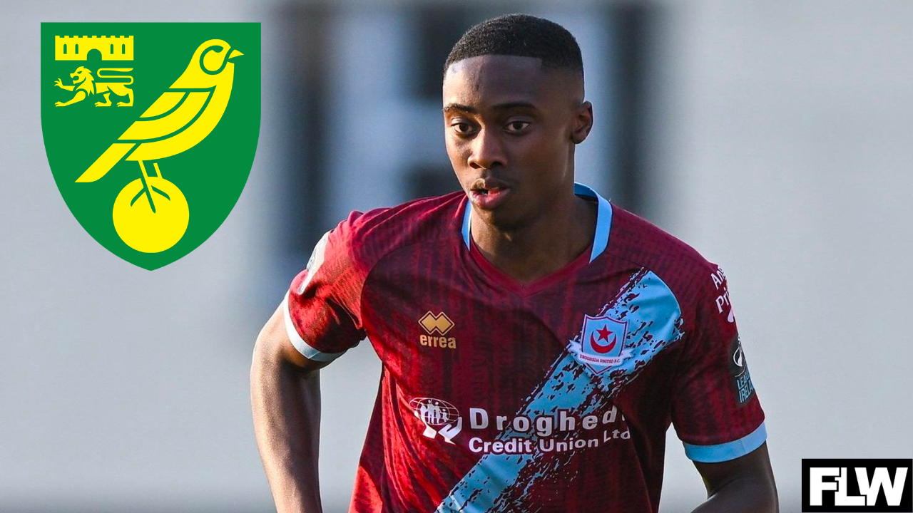 Norwich City set to sign Drogheda United's Emmanuel Adegboyega