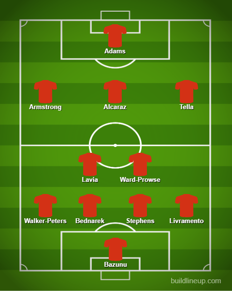 Ward-Prowse in: Is this the best Southampton XI currently?