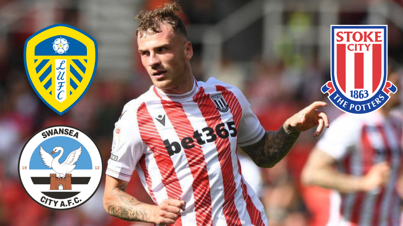 Leeds United and Swansea set to compete for Stoke City signing