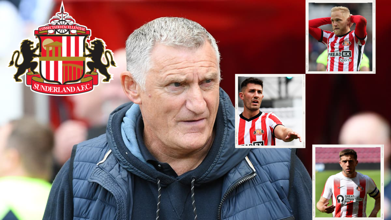 Tony Mowbray hints at potential triple Sunderland exit