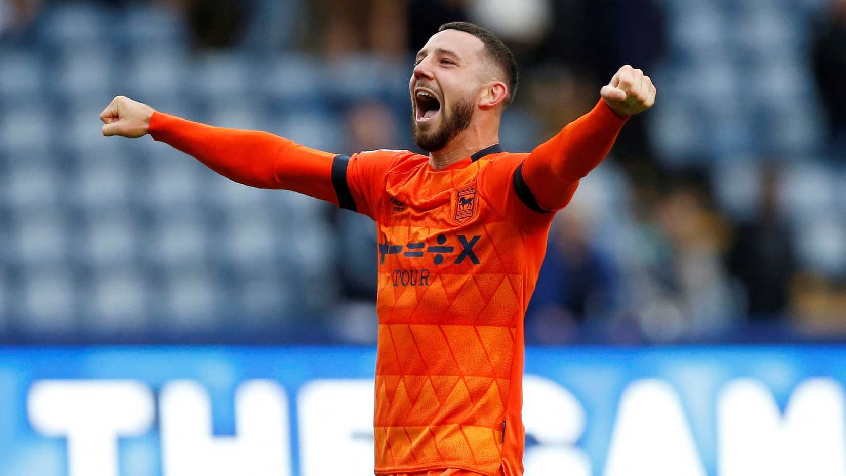 Conor Chaplin reacts as Portsmouth seal promotion to Championship