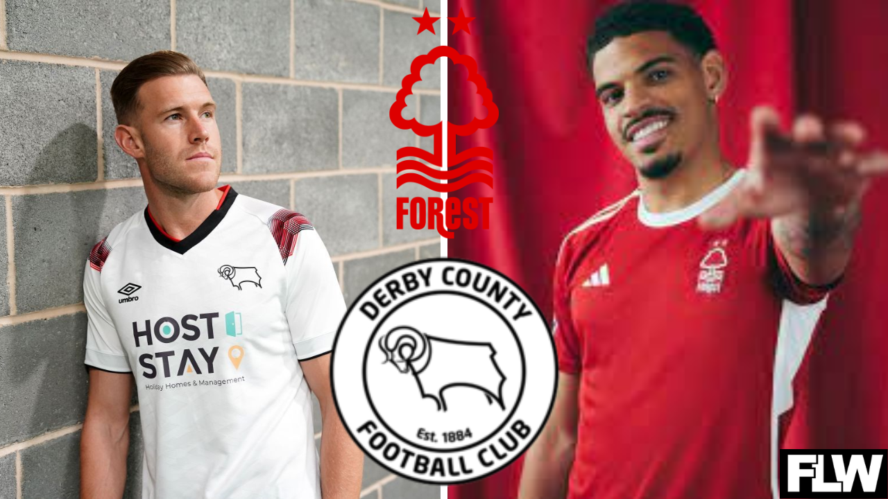 How does the cost of Derby County's home shirt compare to Nottingham ...