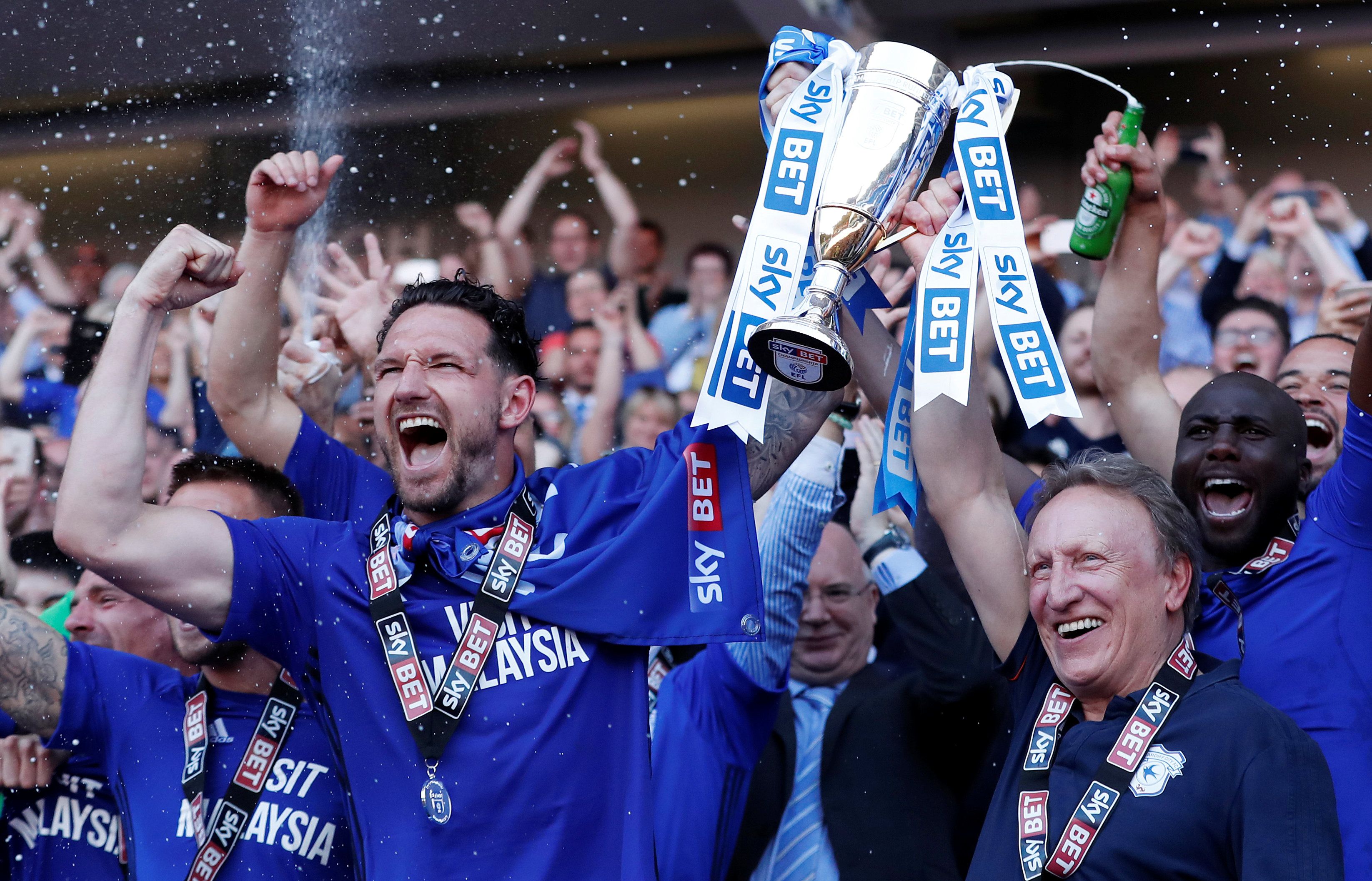 How does Cardiff City's trophy cabinet compare to Swansea City?