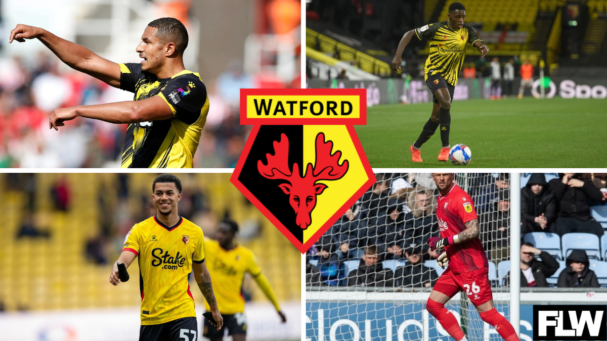 The 4 Watford players who are leaving on a free next summer