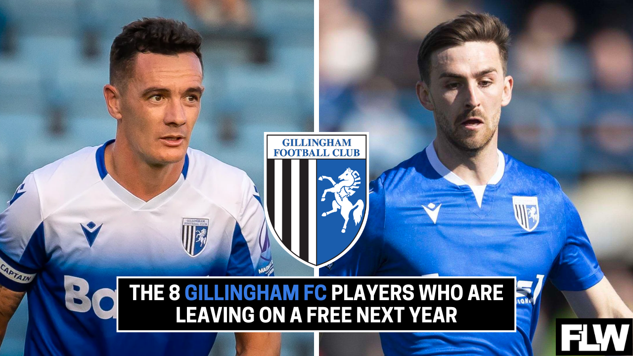 The 8 Gillingham FC players who are leaving on a free next summer