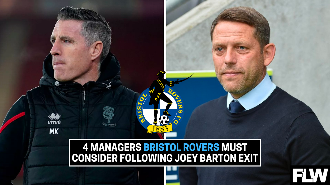4 managers Bristol Rovers must consider after Joey Barton sacking