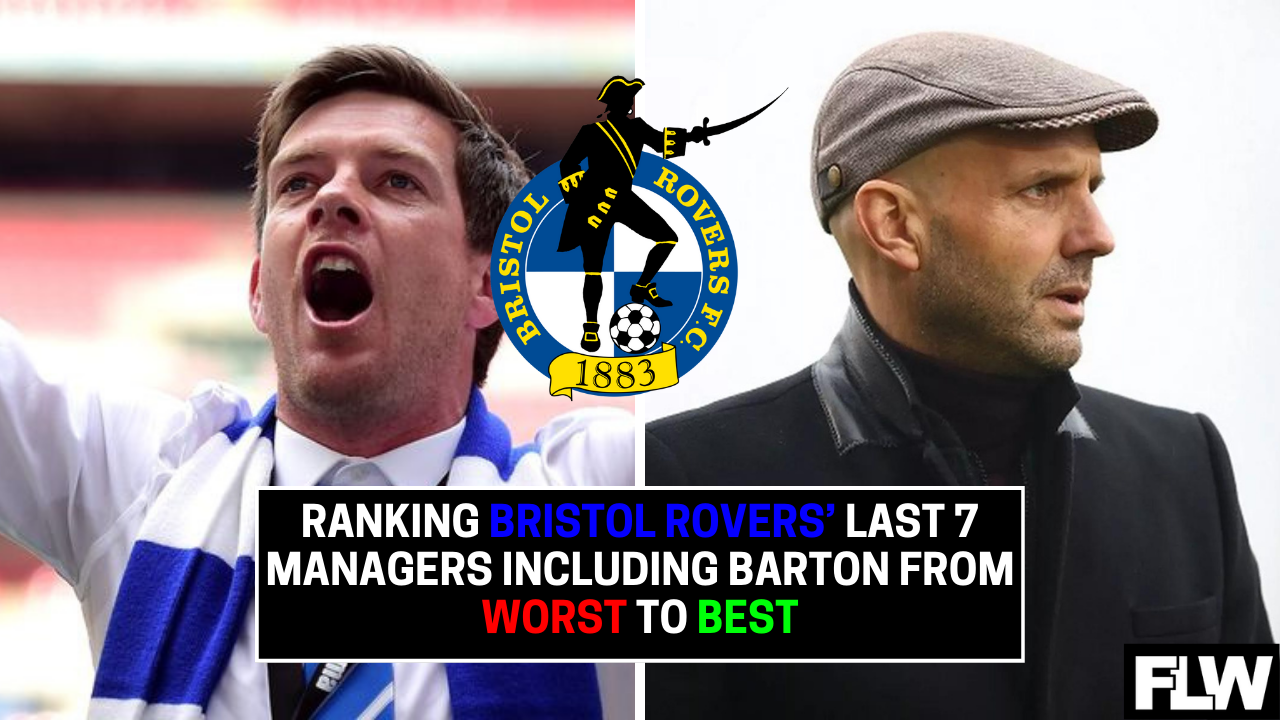 Ranking Bristol Rovers' last 7 managers including Barton from worst to ...