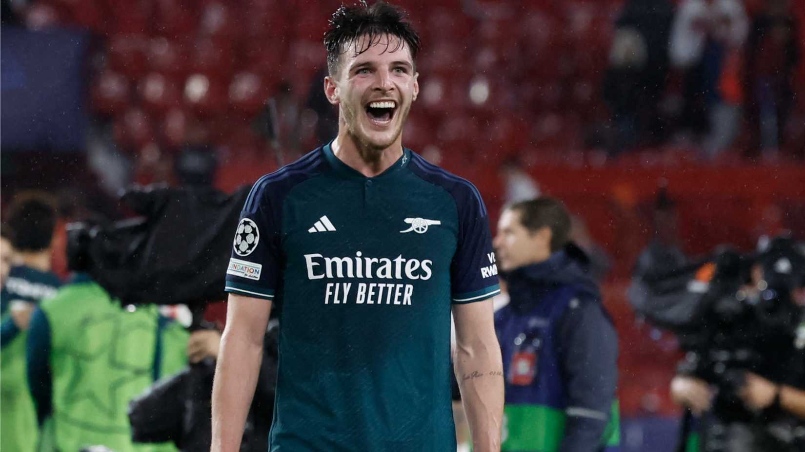 Arsenal star Declan Rice reacts to Middlesbrough, Aston Villa transfer ...