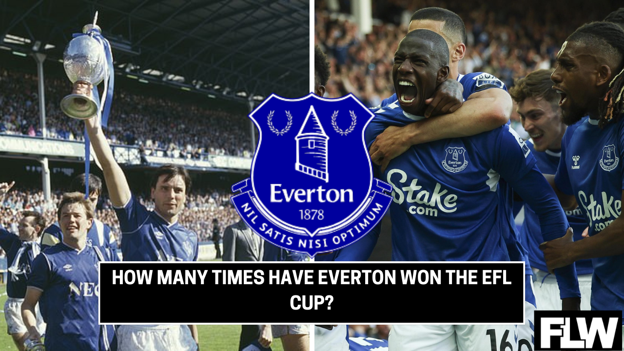 How many times have Everton won the League Cup?
