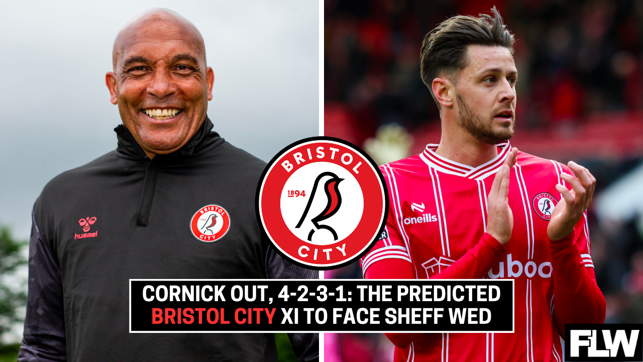 Cornick out, 4-2-3-1: The predicted Bristol City XI to face Sheff Wed