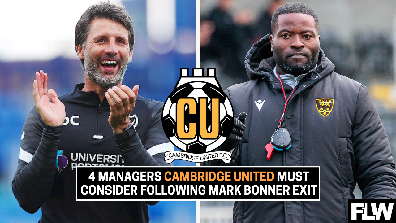 Cambridge United: 4 managers that must be considered to replace Mark Bonner