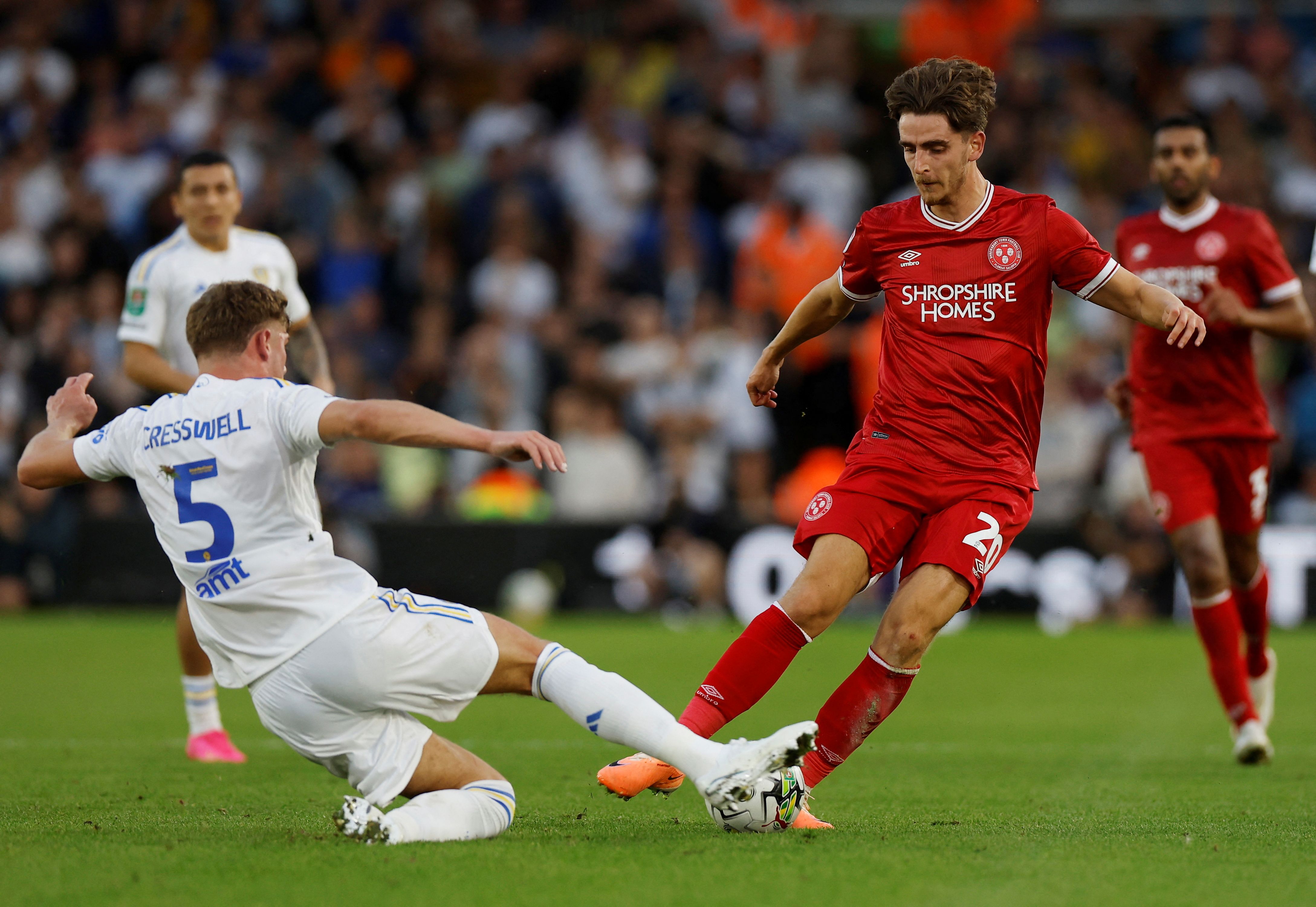 What is the current situation with Charlie Cresswell at Leeds United?