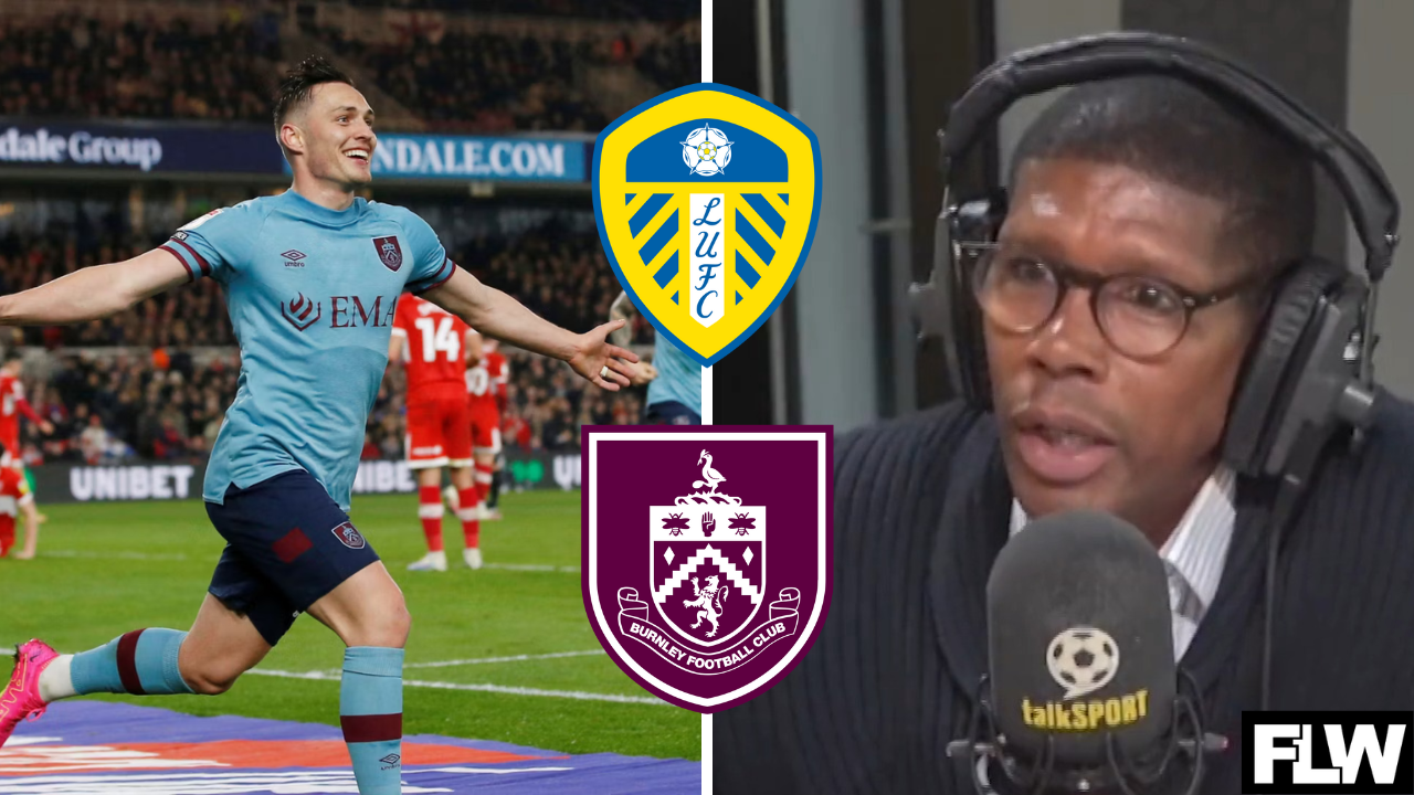 Carlton Palmer reacts as Leeds United eye Burnley's Connor Roberts Carlton Palmer reacts as Leeds United eye Burnley's Connor Roberts