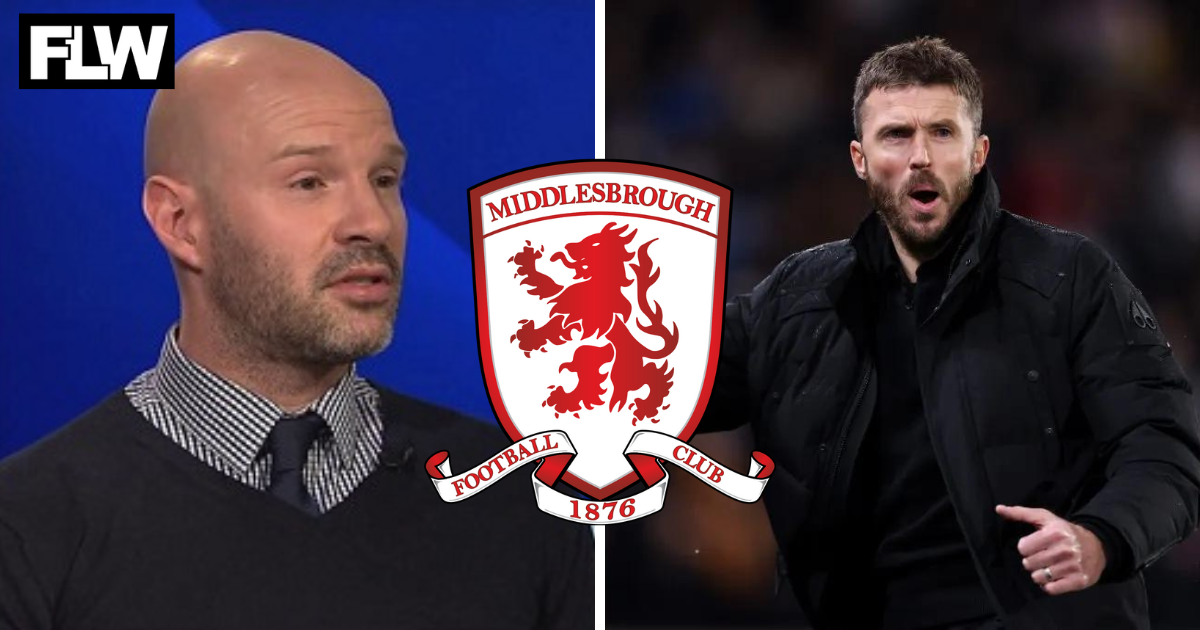 Danny Mills highlights "concern for Michael Carrick" at Middlesbrough