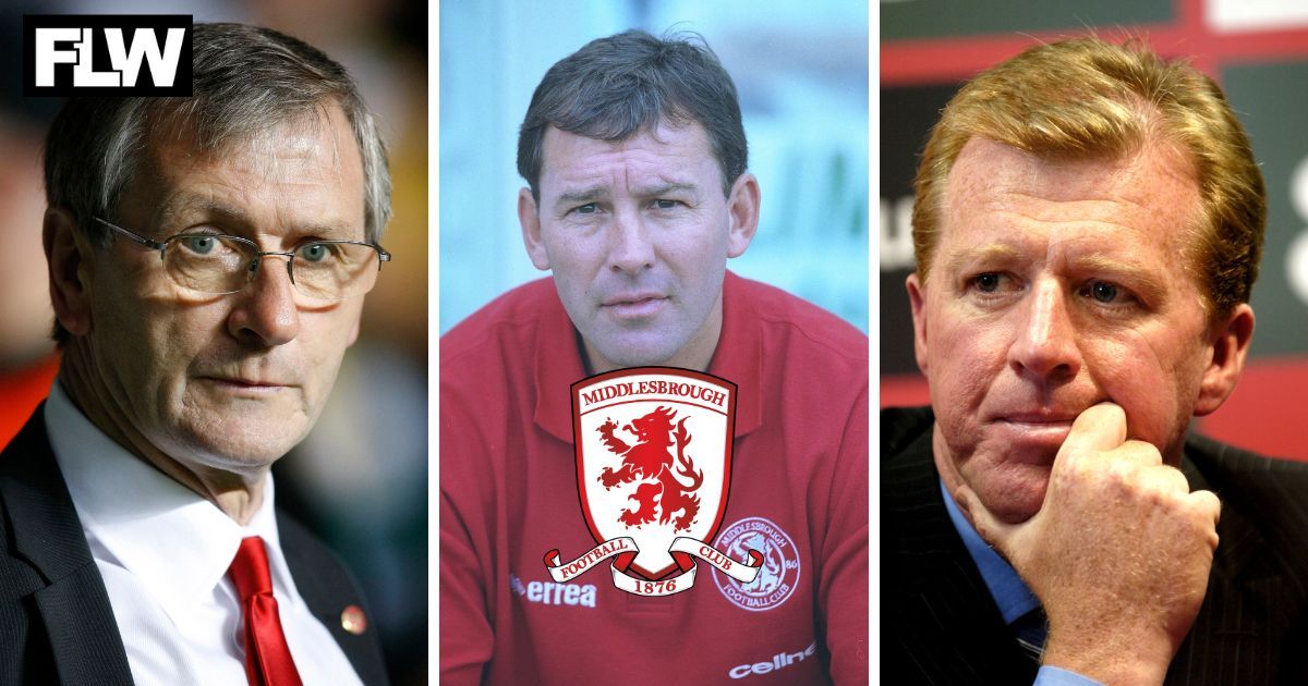 Middlesbrough FC's top 9 best managers in order of games won (Ranked)