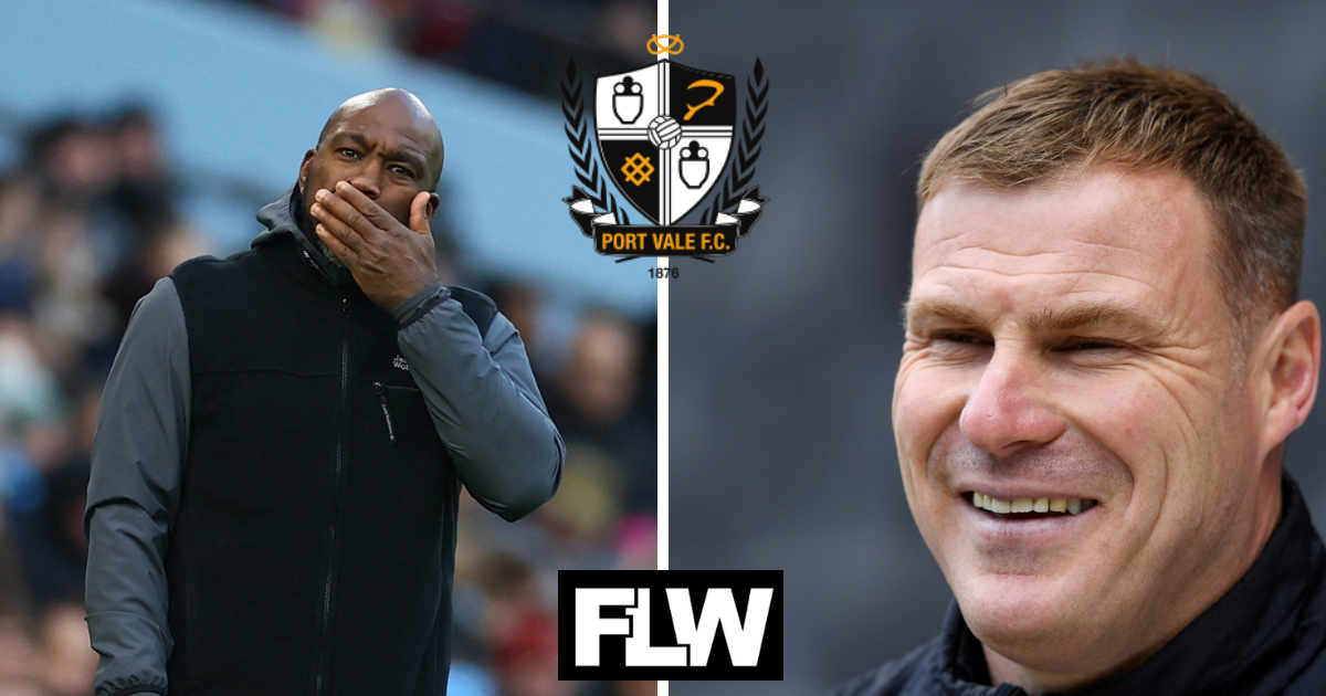 David Flitcroft has to take responsibility for Port Vale defensive struggle