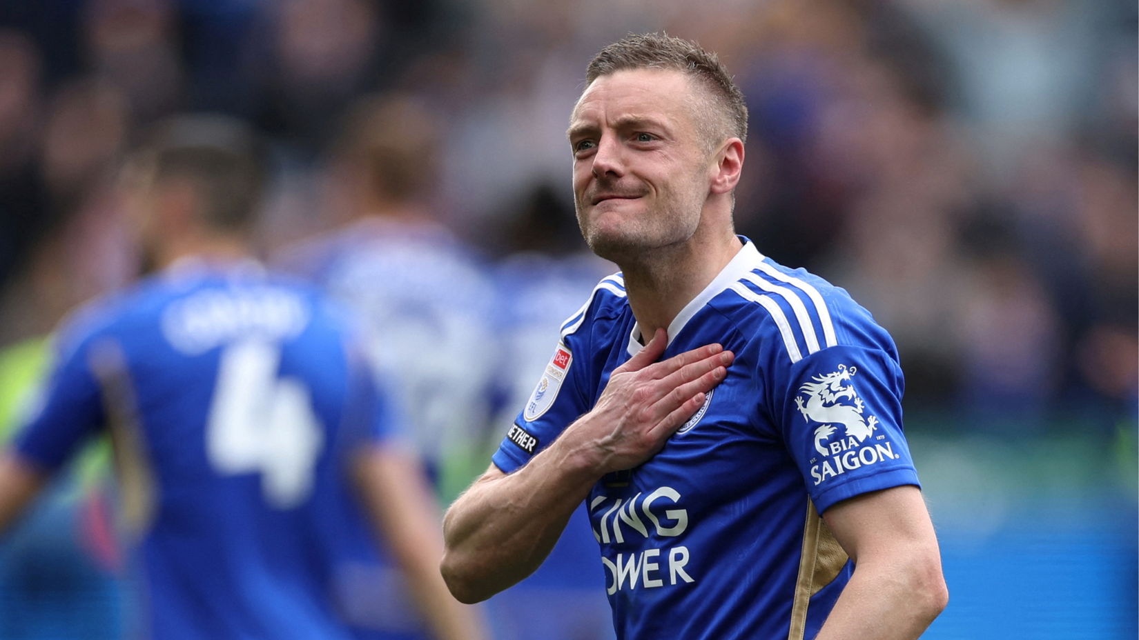 Leicester City's Jamie Vardy keen to continue at the highest level amid ...