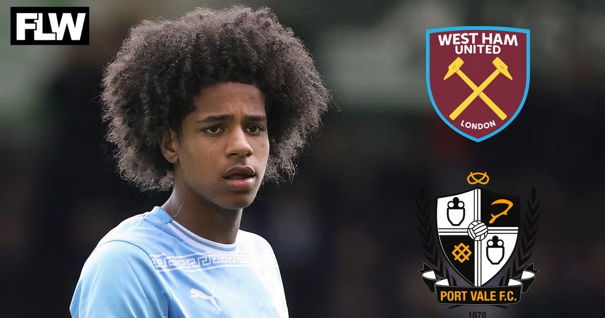 West Ham join Man United in transfer battle for Port Vale and England ...